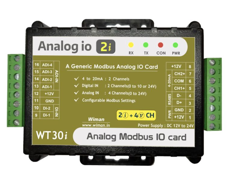 Analog IO Card - Wiman
